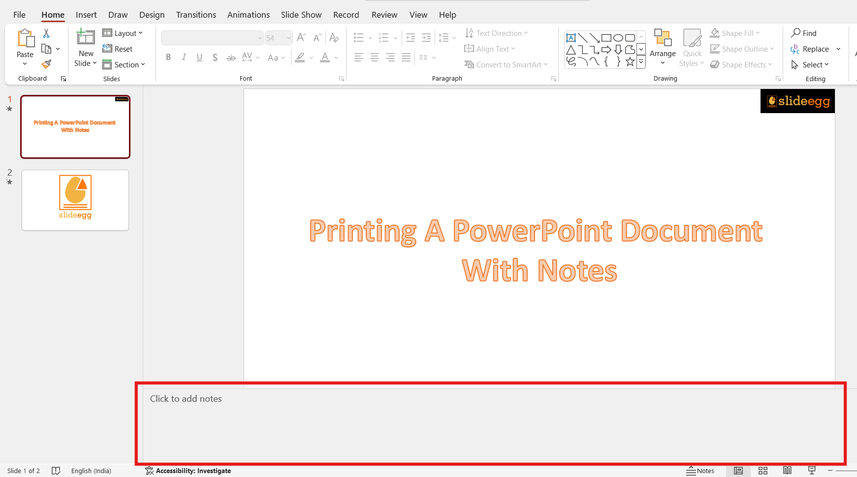 How Do I Print PowerPoint Document with Notes