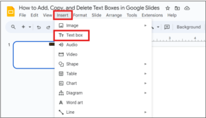 How to Add, Copy, and Delete Text Boxes in Google Slides