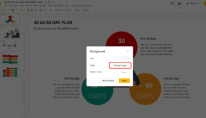 How to edit Background Images and Color in Google Slides