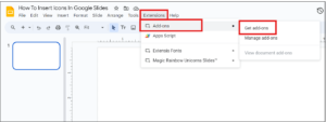 How to Insert and Edit Icons in Google Slides