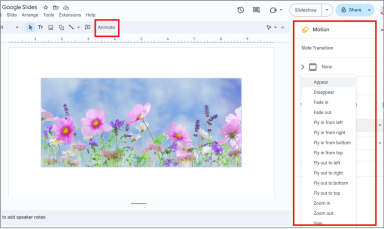 Learn How To Add Animations in Google Slides?