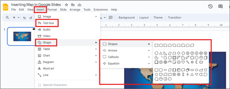 Adding and Editing Maps in Google Slides: A Visual Guide Adding and Editing Maps in Google Slides: A Visual Guide