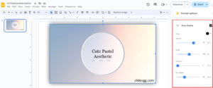 How to Apply Image Effects in Google Slides Easily