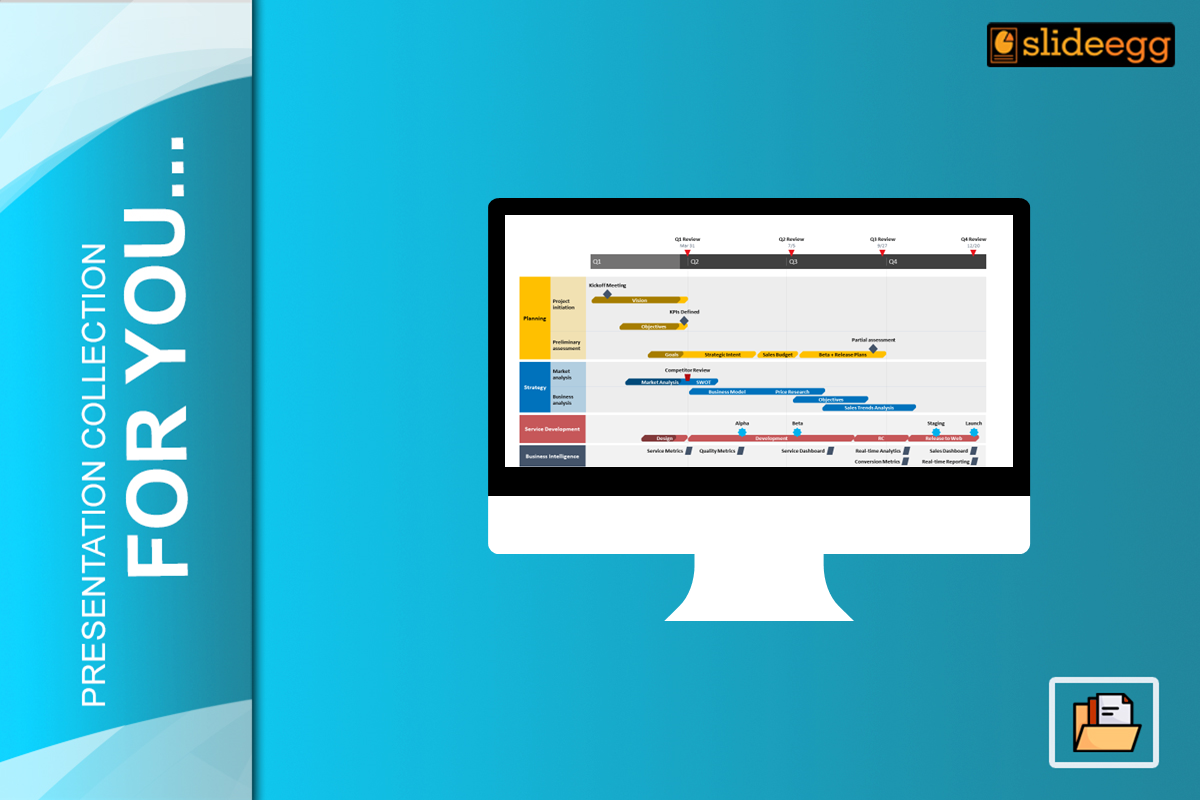 How to Plan and Track Non-Profit Project with Roadmap Slides