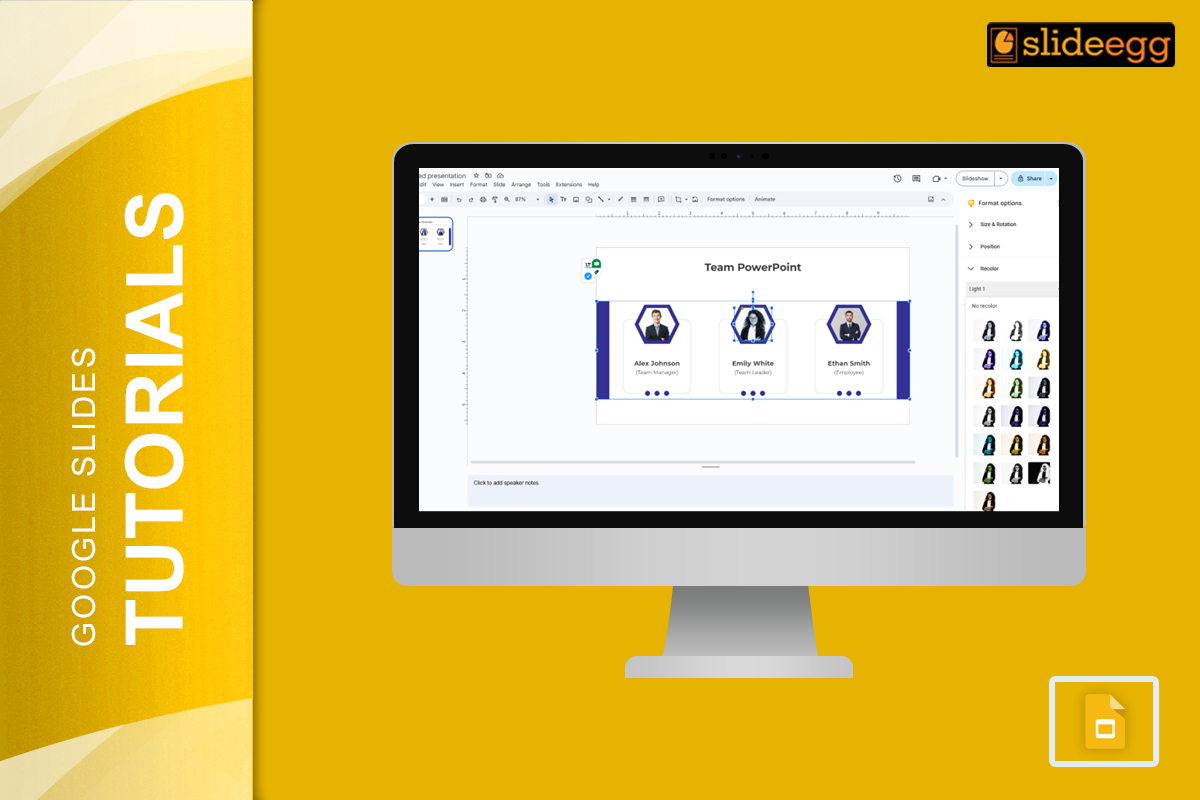 How to Recolor an Image in Google Slides | Easy Steps