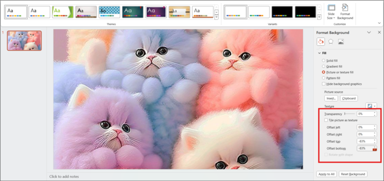 How to Change Background Image and Color in PowerPoint