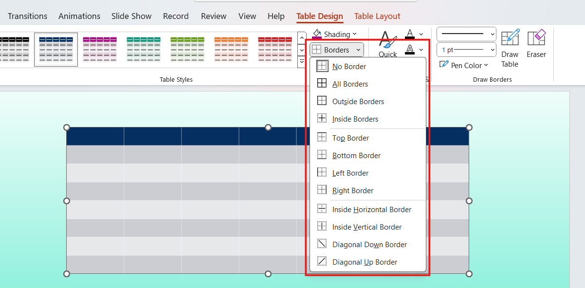 How to Easily Create and Format Tables in PowerPoint