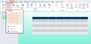 How to Easily Create and Format Tables in PowerPoint