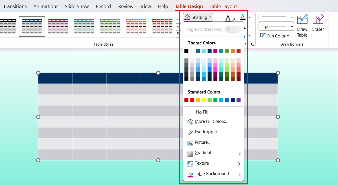 How to Easily Create and Format Tables in PowerPoint