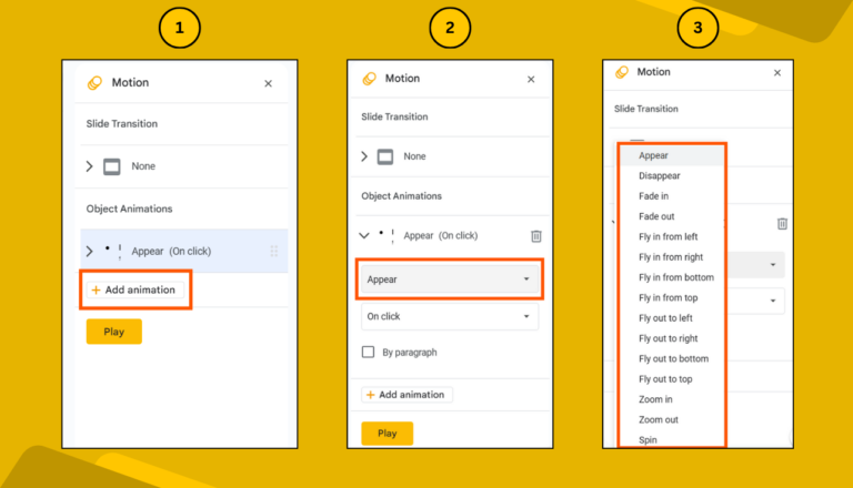 How to Animate Bullet Points in Google Slides | Easy Guide