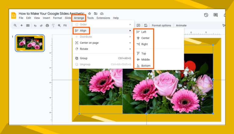 How to Make Your Google Slides Aesthetic & Engaging