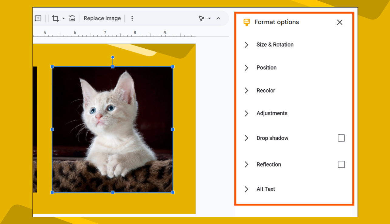 How to Mirror an Image in Google Slides | Easy Steps!