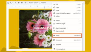 How to Bring an Image to the Front in Google Slides