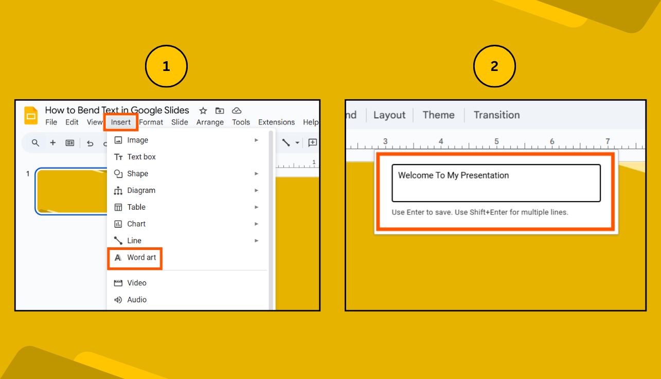 How to Bend Text in Google Slides: Easy & Quick Methods