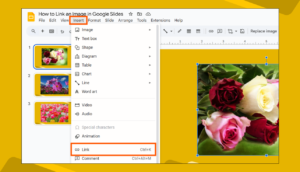 How to Link an Image in Google Slides in a Few Steps