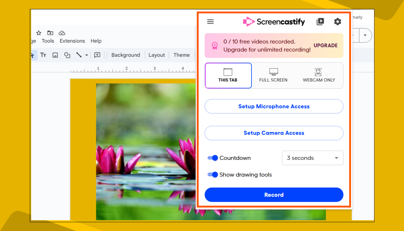 How to Screen Record on Google Slides | Easy Methods