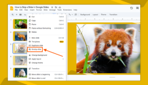 How to Skip and Unskip a Slide in Google Slides Easily