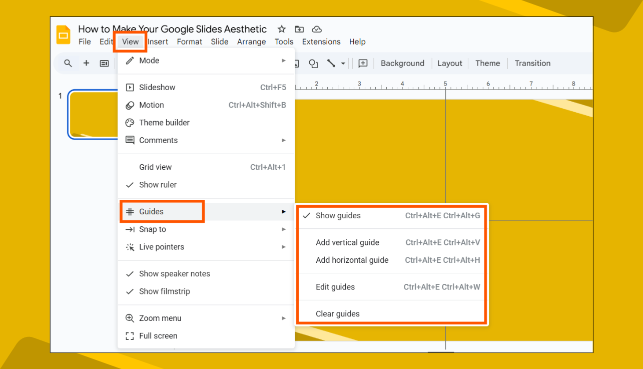 How to Make Your Google Slides Aesthetic & Engaging