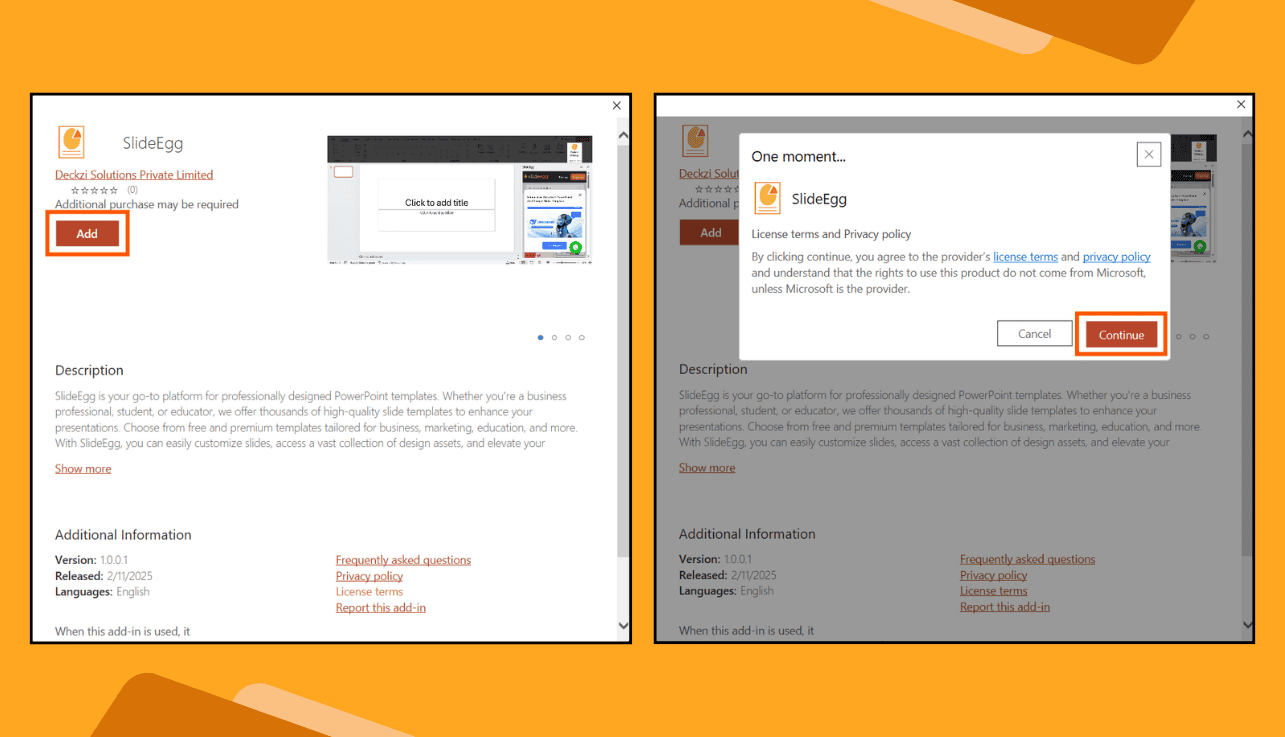 How to Use SlideEgg Add-in in PowerPoint to Insert Templates