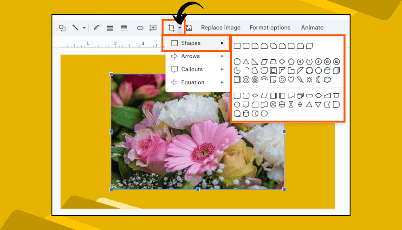 How to Change Image Shape in Google Slides Easily