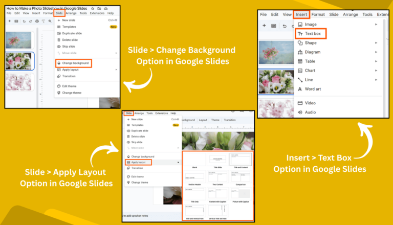 How to Make a Photo Slideshow in Google Slides | Easy Steps