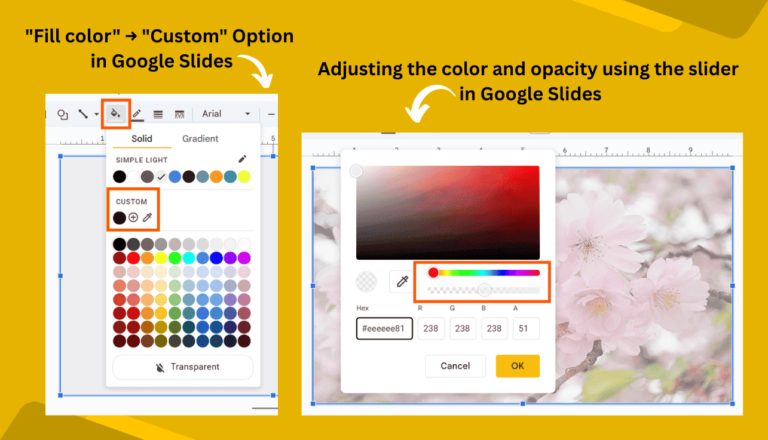 How to Fade Background in Google Slides | Stepwise Guide