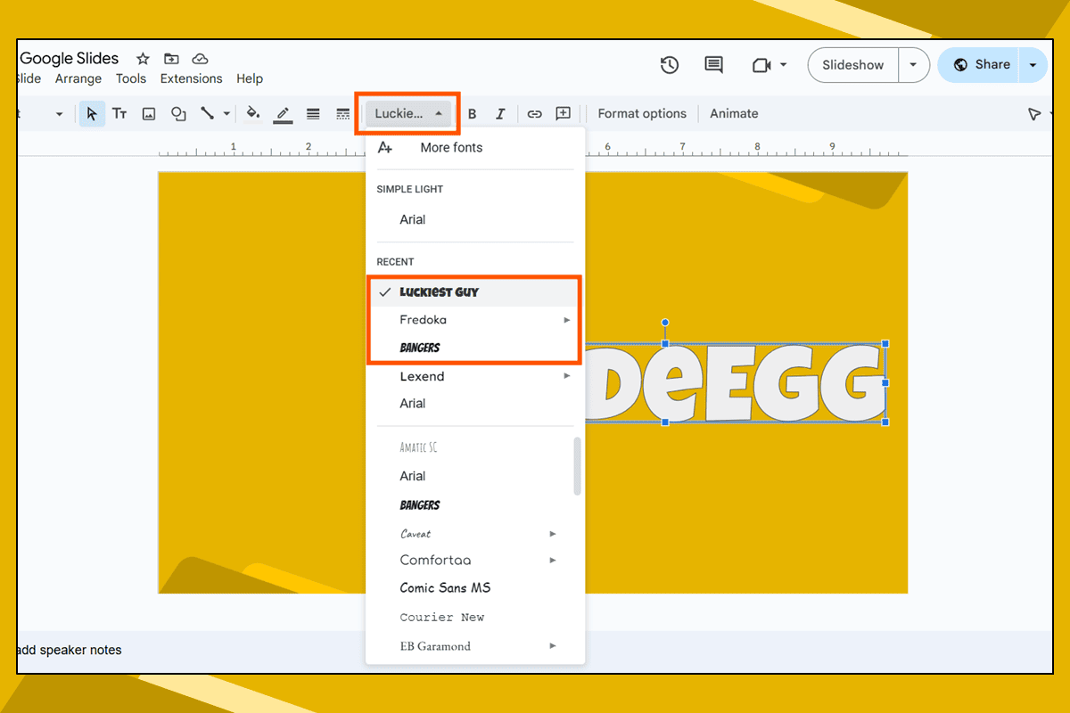 How to Make Bubble Letters in Google Slides | Easy Steps