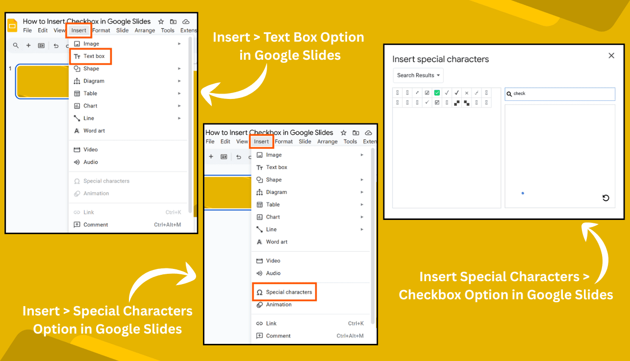 How to Insert Checkbox in Google Slides: Easy Steps