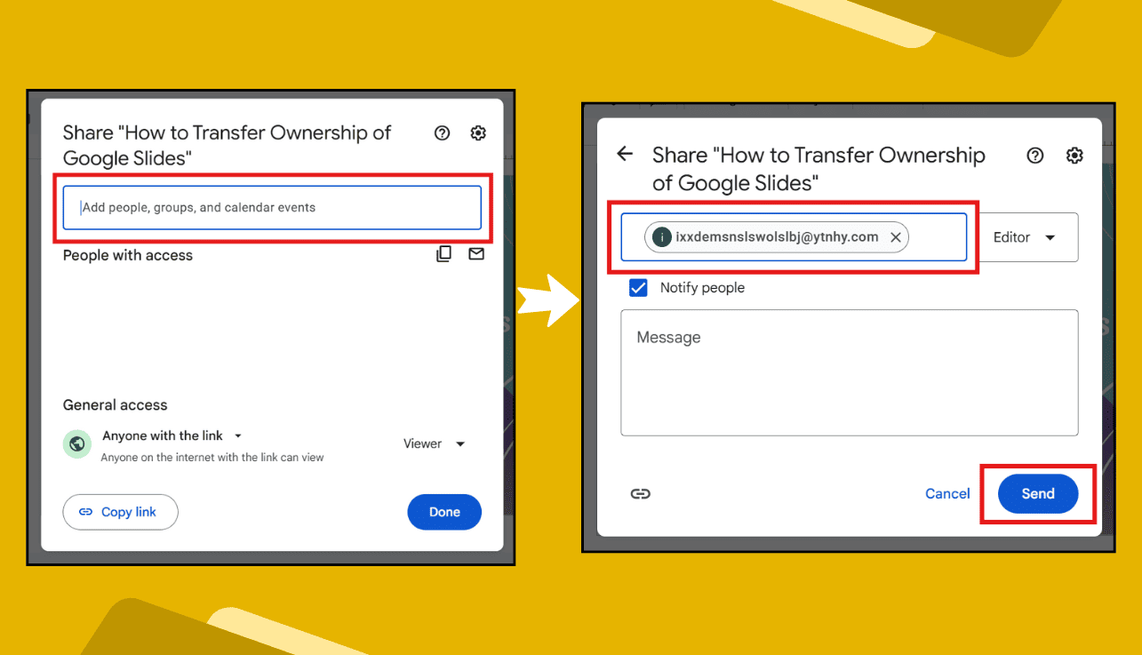 How to Transfer Ownership of Google Slides Easily