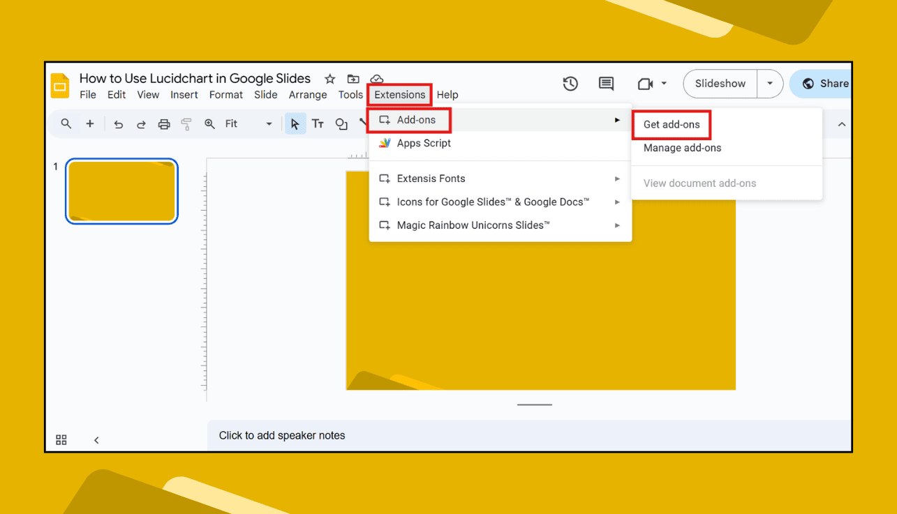 How to Use Lucidchart in Google Slides | Simple Steps