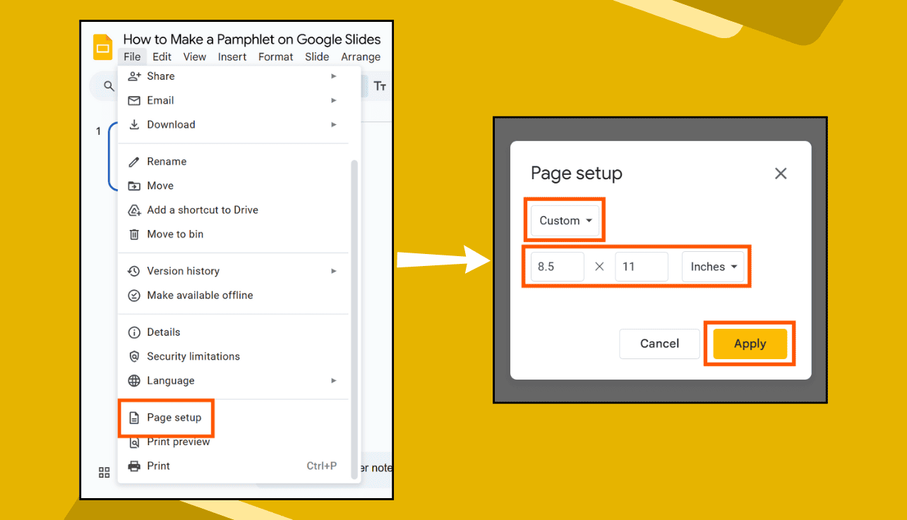 How to Make a Pamphlet on Google Slides Easily
