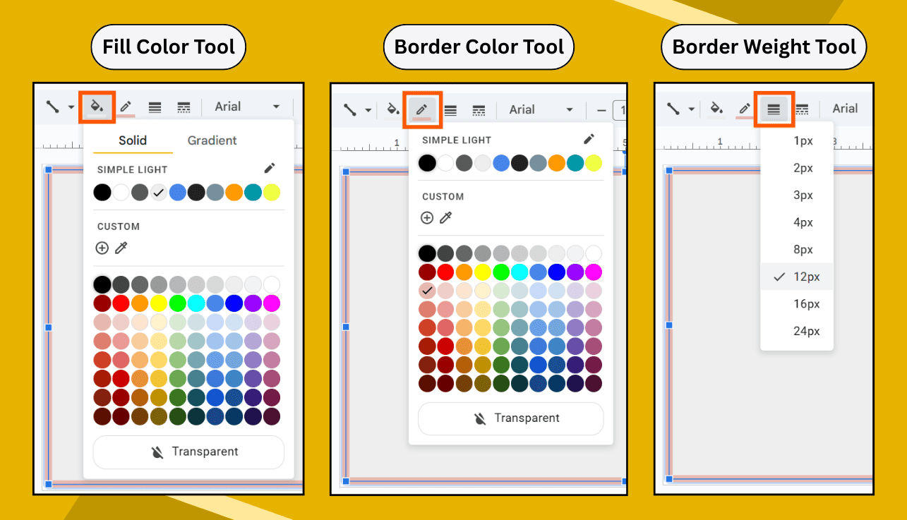 How to Put Decorative Borders on Google Slides Easily