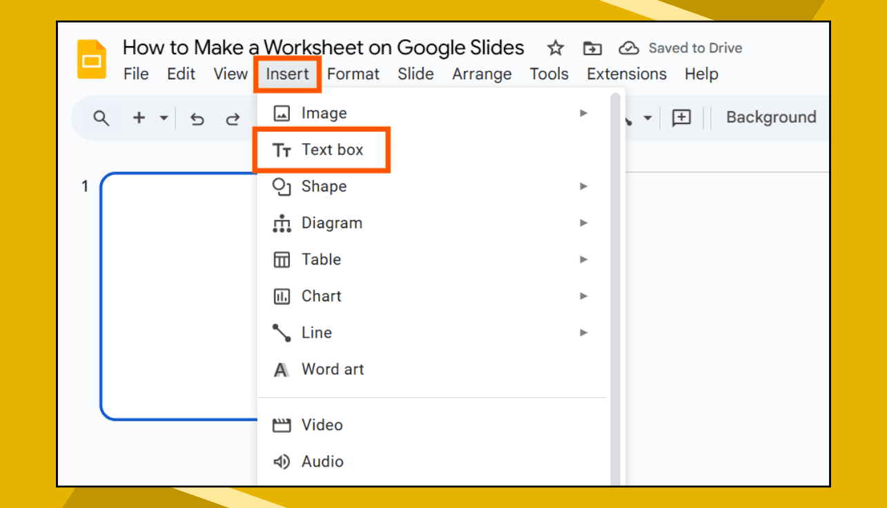 How to Make a Worksheet on Google Slides | Easy Guide