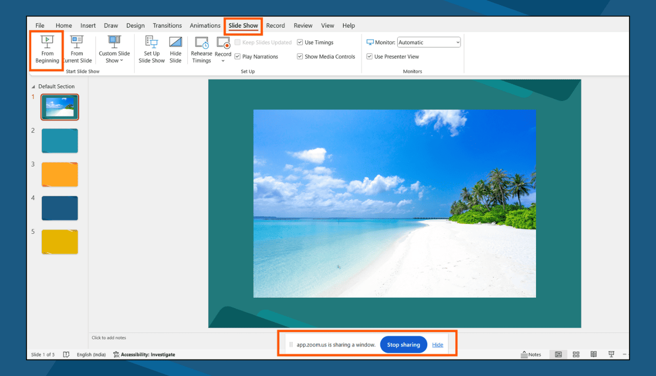 How to Present PowerPoint on Zoom Easily | Quick Steps