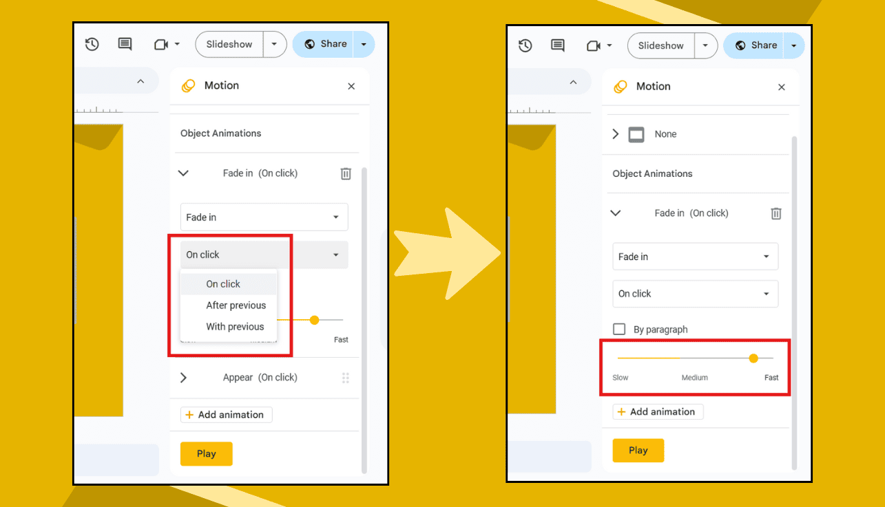 How to Make Words Transition on Google Slides Easily