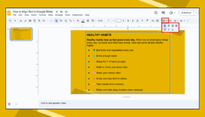 How to Perfectly Align Text in Google Slides Easily
