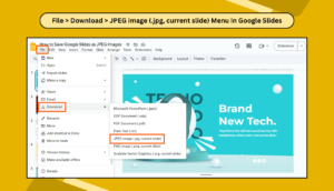 How to Save Google Slides as JPEG Images in Simple Steps