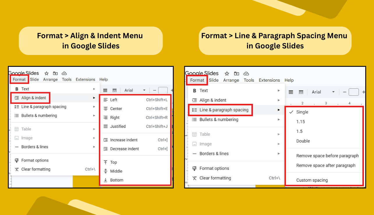 How to Perfectly Align Text in Google Slides Easily