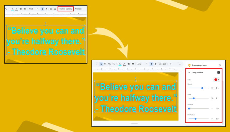 How to Make Text Glow in Google Slides | A Simple Guide