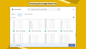 How to Add a Google Sheet to a Google Slide Quickly