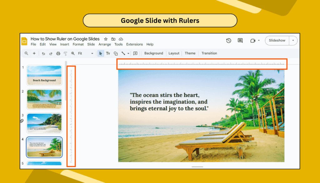 How to Show Ruler on Google Slides: Step-by-Step