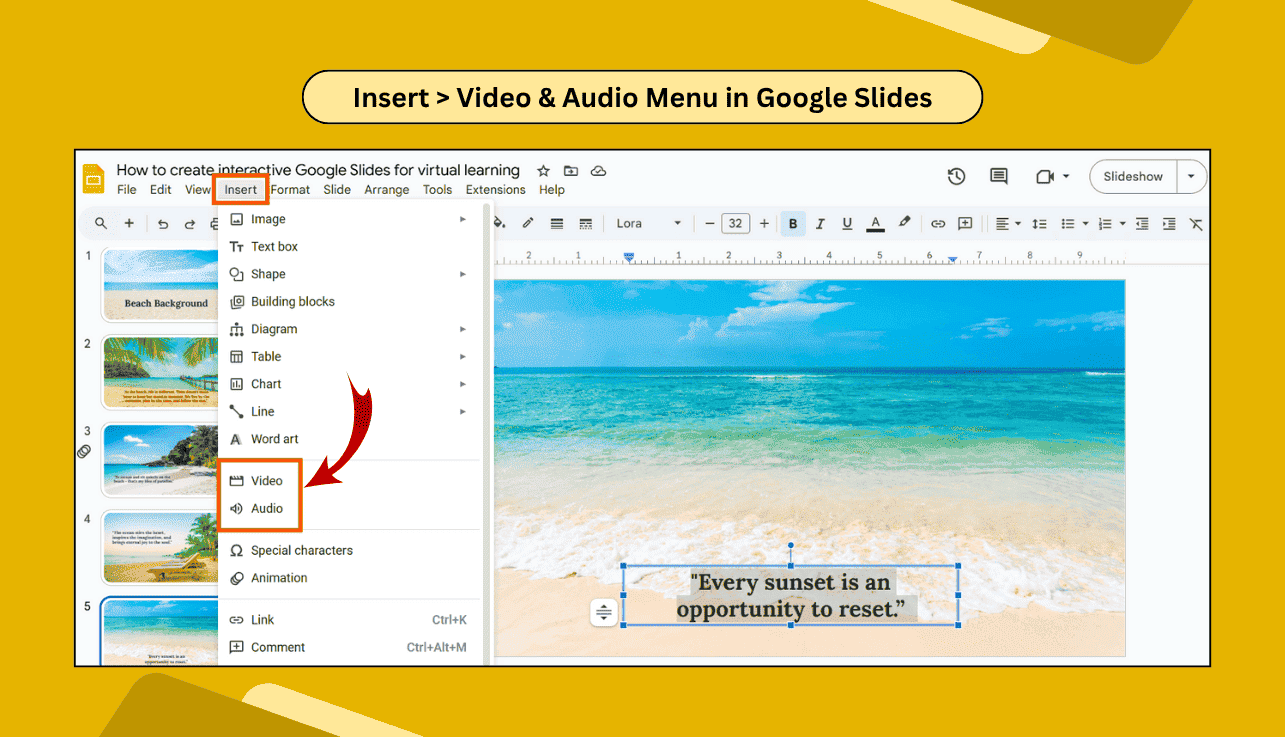 How to Create Interactive Google Slides for Virtual Learning