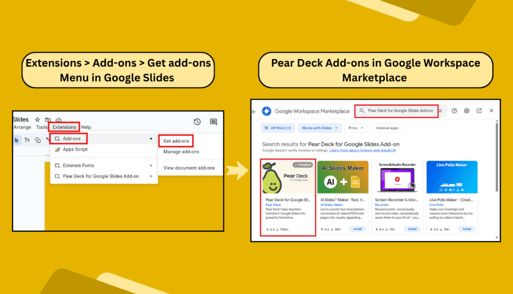 How to Use Pear Deck with Google Slides Easily