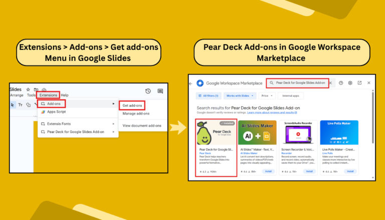 How to Use Pear Deck with Google Slides Easily