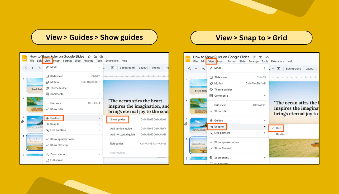 How to Show Ruler on Google Slides: Step-by-Step