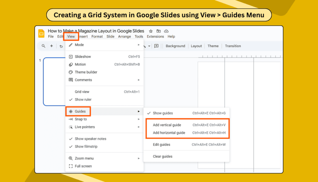 How to Make a Magazine Layout in Google Slides
