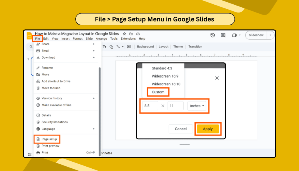 How to Make a Magazine Layout in Google Slides