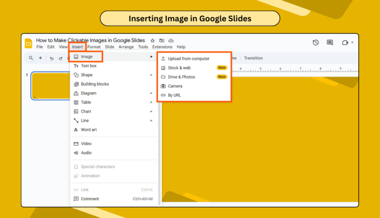 How to Make Clickable Images in Google Slides: Easy Steps