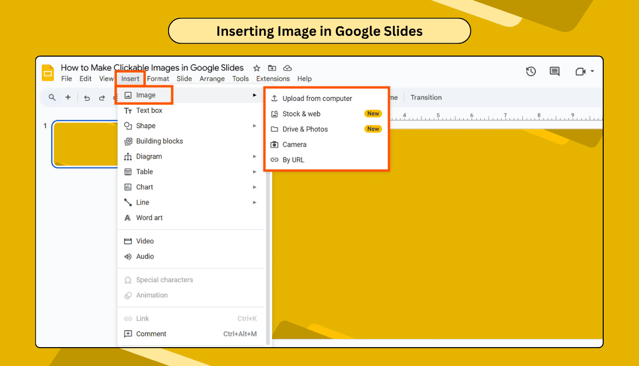 How to Make Clickable Images in Google Slides: Easy Steps