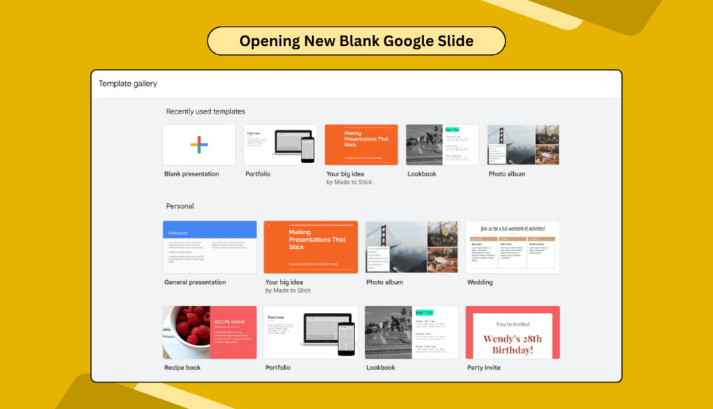 How To Create A Digital Notebook In Google Slides
